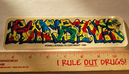 VTG 80's POWELL PERALTA RAT BONES GRAFFITI BRIGADE NOS SKATEBOARD DECK ...