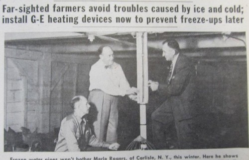 8x11 1948 G E News Photo Ad Endorsed by Merle Rogers of Carlisle New ...