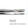 100pcs Dental Tungsten carbide burs FG - 5 High Quality 605725631623 | eBay