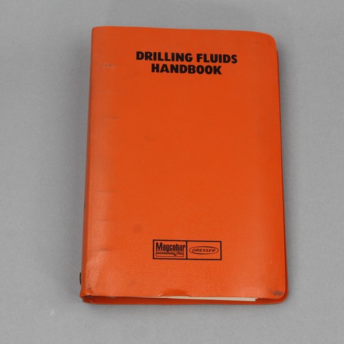 Magcobar Dresser Drilling Fluids Handbook c. 1975 Pocket Binder Style 9" x 7" | eBay
