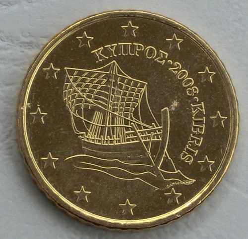 50 cent Currency Coin Cyprus 2008 uncirculated | eBay