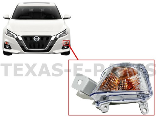Fits 2019-2020 Nissan Altima Front Bumper Turn Signal Light Lamp Left ...