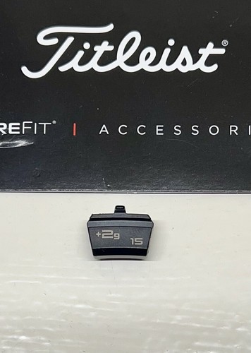 ⛳️ Authentic Titleist TSR3 +2 Black 15 Gram Fairway Hybrid TSR Weight ...