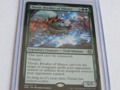 MTG Thrun, Breaker of Silence Phyrexia: All Will Be One 186/271 Regular ...