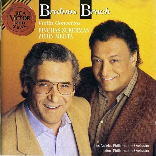 BRAHMS/BRUCH/VIOLIN CONCERTOS/PINCHAS ZUCKERMAN/ZUBIN MEHTA (RCA/BMG CD ...