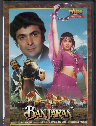 Banjaran - Rishi Kapoor Sri Devi [Dvd] 1st Edition B4U / Eros Released ...