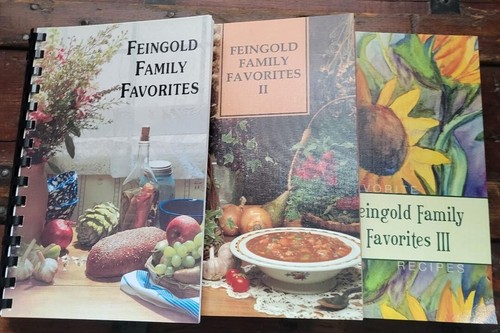 Feingold Cookbook Complete Set | eBay