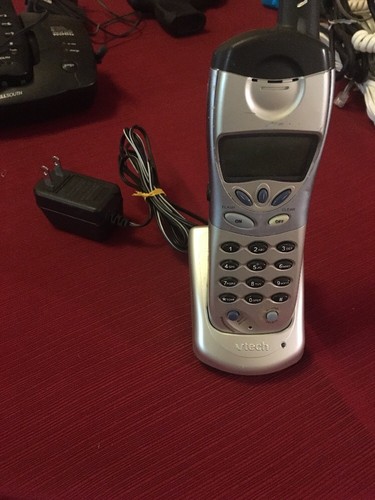 Vtech 2.4V GIGA PHONE Cordless Home Phone 8L55 CHARGER BASE HAND SET ...