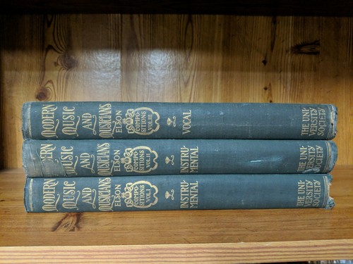 Modern Music & Musicians ~ Louis C Elson ~ Philharmonic Editions ...