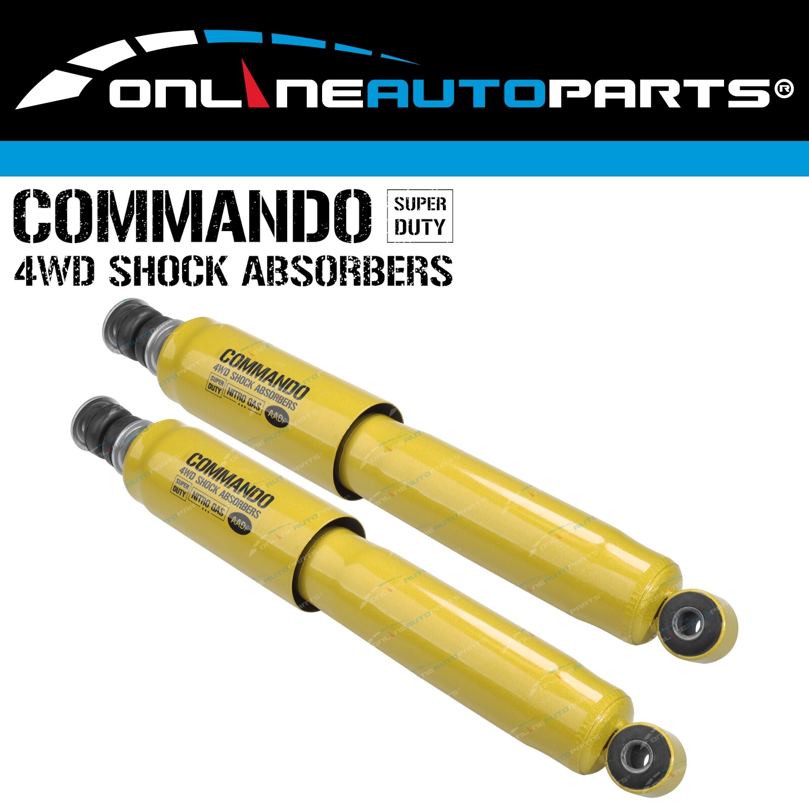 2 Inch 50mm Lift Kit Webco Shocks EFS Leaf RAW Torsion Bar for Holden ...