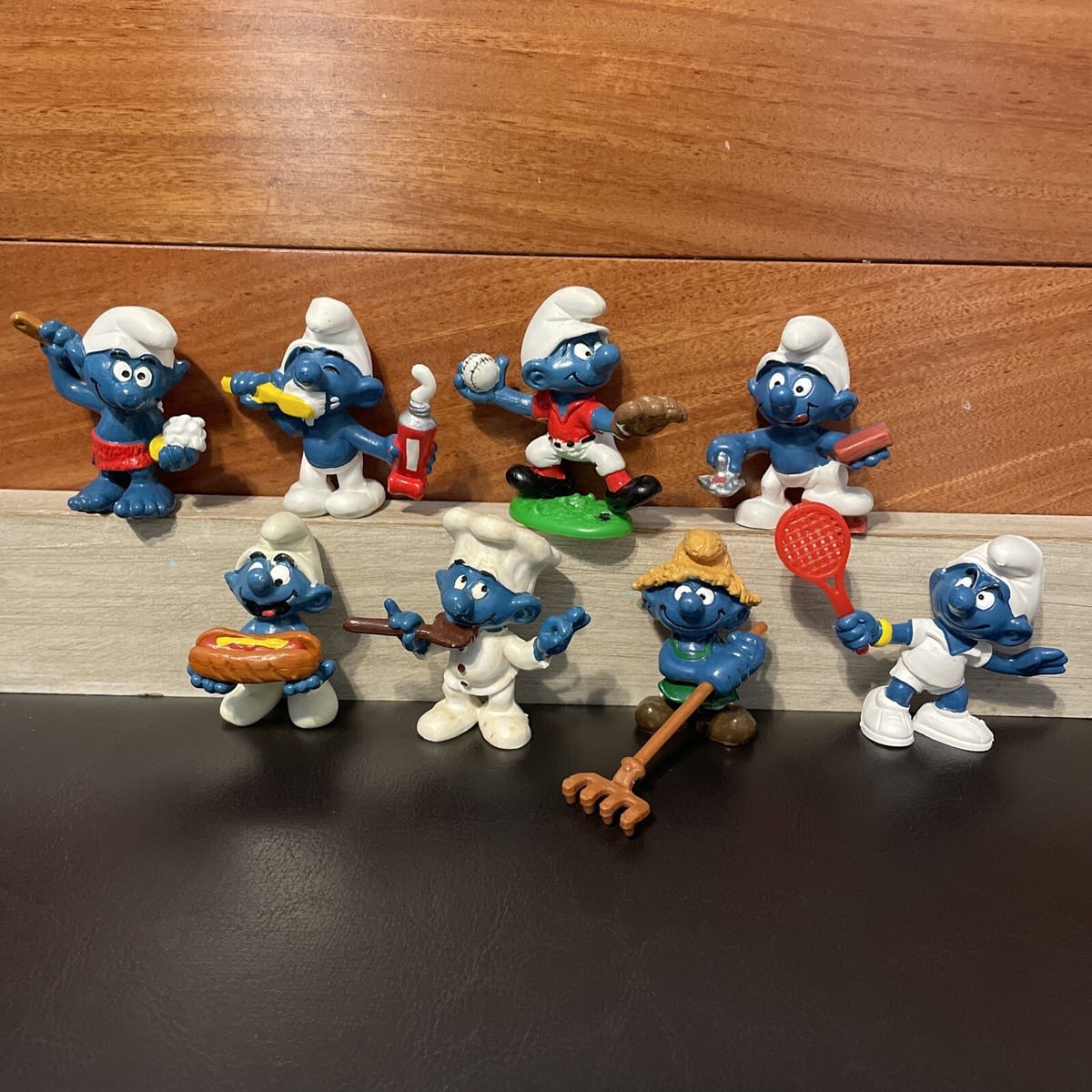 Los Pitufos Figura Schleich - Pitufo Smurf (20816), Coleccionable Azul ...