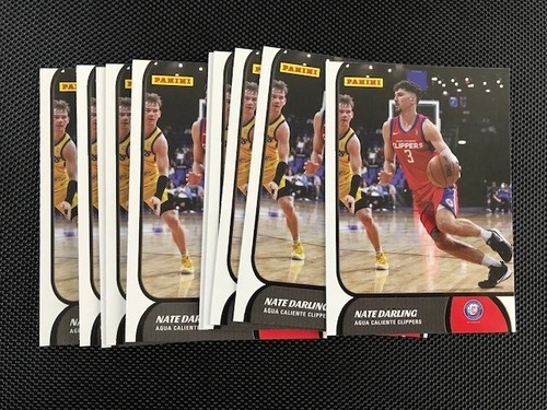 Lot (10) NATE DARLING Clippers 2021-22 Panini NBA G League Debut ...