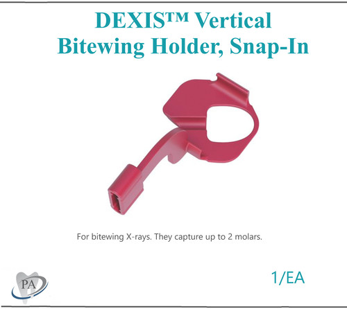 Dental X-Ray DEXIS Titanium & Platinum Sensor Holder Vertical Bitewing ...