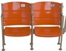 Shea Stadium COMMEMORATIVE MEDALLION seats, RED, set of 2 - NY METS | eBay