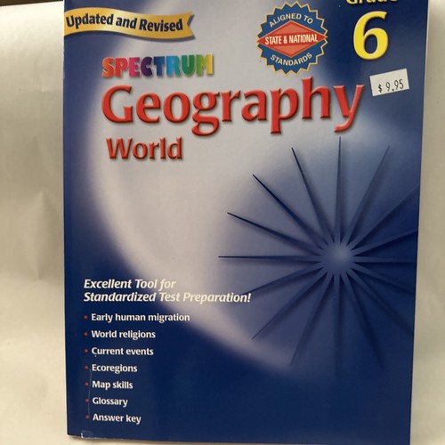 Spectrum Geography World Grade 6 | eBay
