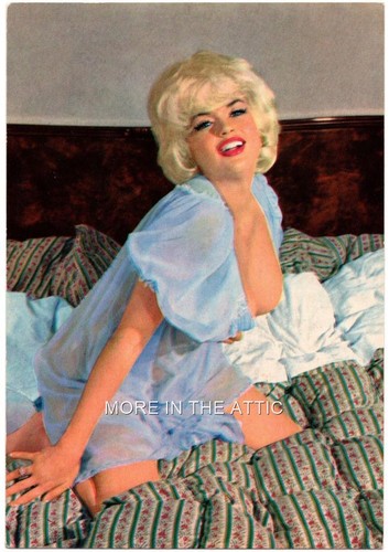 Sexy Busty Blonde Bombshell Jayne Mansfield Orig Vintage Pinup 1042