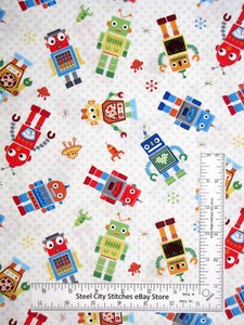 Robot Fabric for sale | eBay