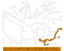 Cooling System Hoses & Clamps for Land Rover Range Rover Evoque for ...