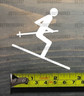 Skier Ski Lift Sticker Decal 2.5" Salomon Rossi Blizzard Skis Die Cut ...