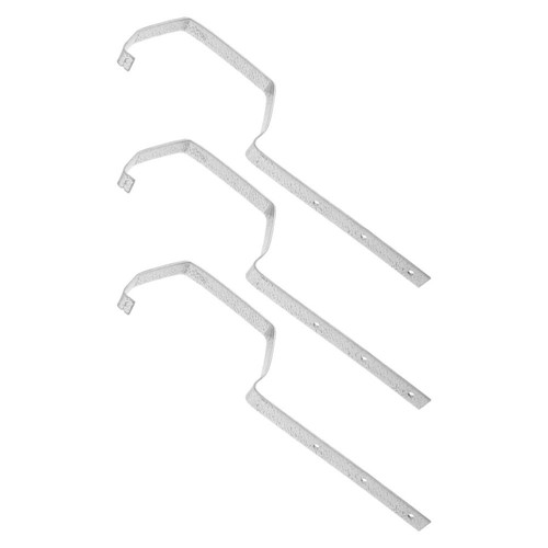 3 Pcs Gutter Bracket Rain Accessory Guttering Brackets Metal Roof ...