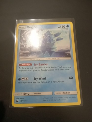 Pokémon TCG Regice Celestial Storm 45/168 Regular Rare | eBay