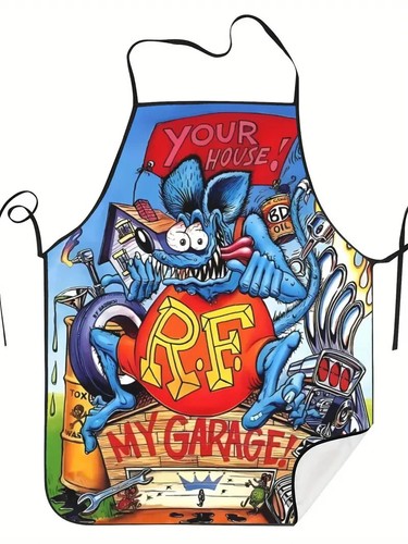 20" Wide X 28" Long Adult Baker Shop Mechanic BBQ Oil Gas Auto Apron ...