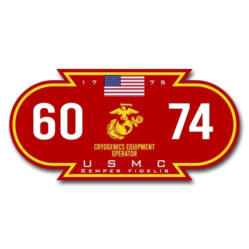 USMC 6074 MOS Decal - PriorService Decal - USMC Veteran Decal - USMC 3 ...