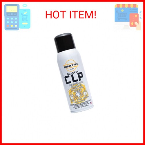 BreakFree CLP Gun Cleans Lubricates Prevent Aerosol Can, 12-Ounce/340gm ...
