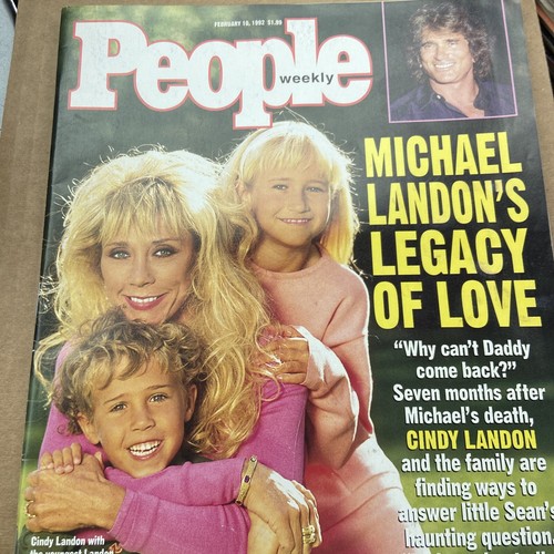 People Weekly Magazine February 10, 1992 Michael Landon’s Legacy Of ...