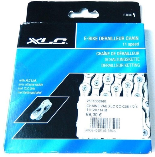 XLC E-Bike Chain CC-C06 1/2 X 11/128 114 M 11 Speeds New | eBay