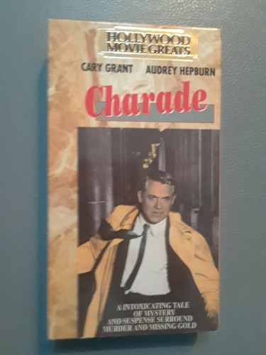 Charade (VHS, 1991) Cary Grant, Audrey Hepburn, Walter Matthau | eBay