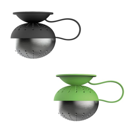 Magisso Magnetic Silicone & Stainless Steel Tea Ball / Infuser - Black ...