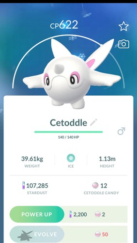 Pokemon Cetoddle x15 Go!! Pokémon Go Trade | 15x Cetoddle Trade Go!! | eBay