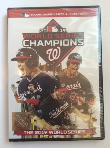 World Series Champions 2019 DVD Nationals Houston Astros Major League ...