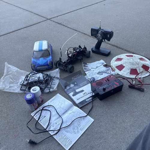 Tamiya BMW Rover Mini Cooper M03 M03L Chassis Remote And More Used ...