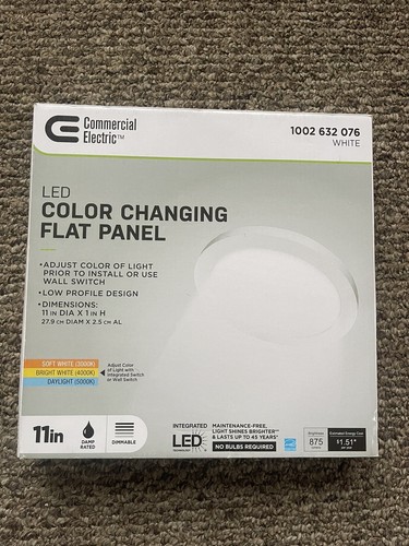 commercial electric led color changing flat panel | eBay