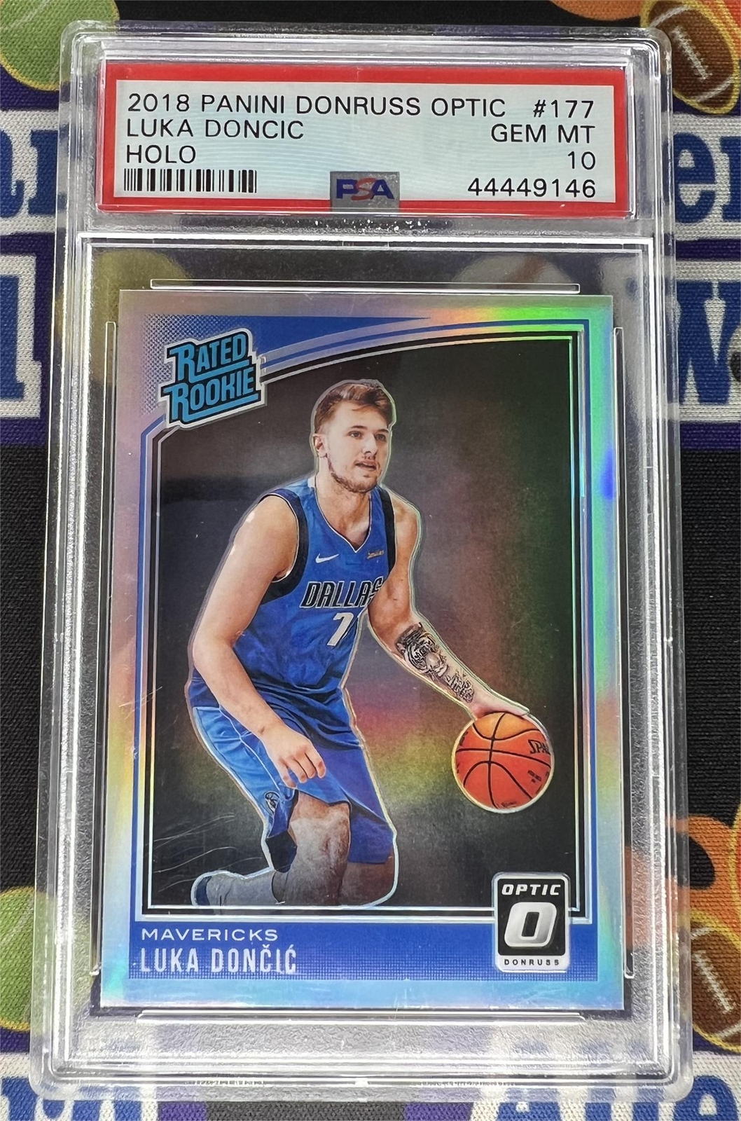 Luka Doncic 2018 Optic #177 Holo PSA 10 Price Guide - Sports Card Investor