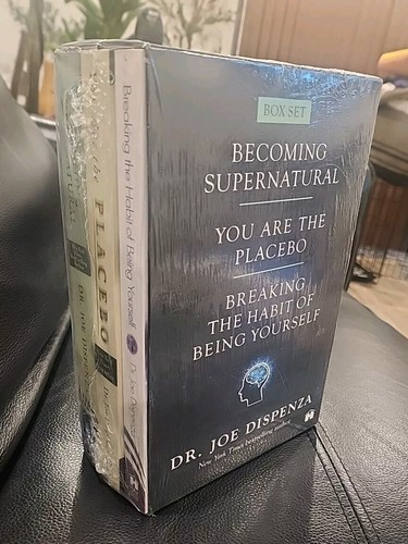 DR Joe Dispenza 3 Books Collection Box Set Paperback 2022 Sealed Self ...