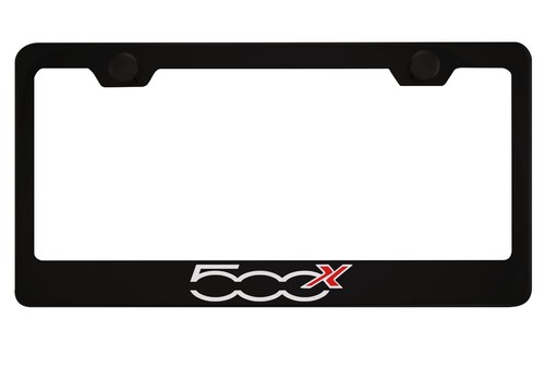 Black License Plate Frame For Fiat 500X | eBay