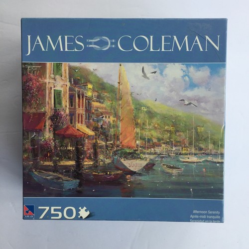 750 Piece Puzzle JAMES COLEMAN AFTERNOON SERENITY EUC 23.5x15.5 | eBay