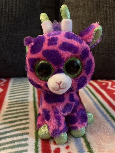 TY Beanie Boos - GILBERT the Giraffe (Glitter Eyes) (6 in) - MWMTs Boo ...