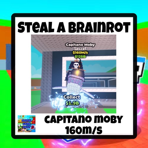 Capitano Moby 160m/s | Steal a Brainrot | SaB | Fast Delivery🟢 | eBay