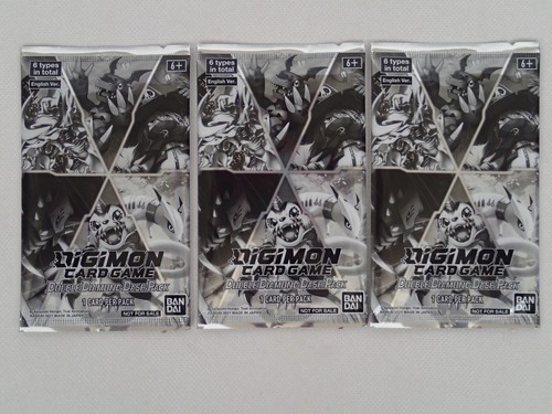 3x Digimon Double Diamond Dash Pack ENGLISH SEALED x3 | eBay