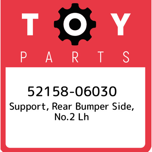 52158-06030 Toyota Support, rear bumper side, no.2 lh 5215806030, New ...