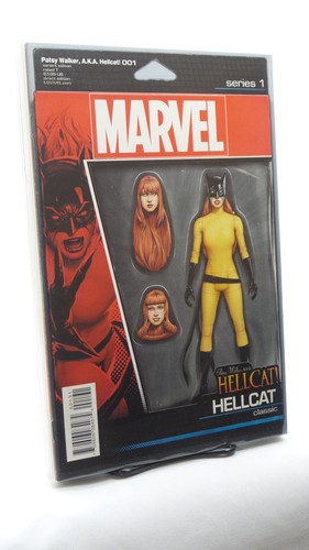 PATSY WALKER AKA HELLCAT #1 CHRISTOPHER ACTION FIGURE VAR MARVEL COMICS ...