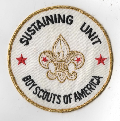 Sustaining Unit Boy Scouts of America BSA Patch GMY Bdr. (SEWN) [VA ...