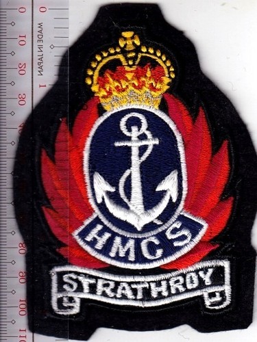 Canada Royal Canadian Navy RCN HMCS Strathroy K455 Corvette NO TARIFF ...