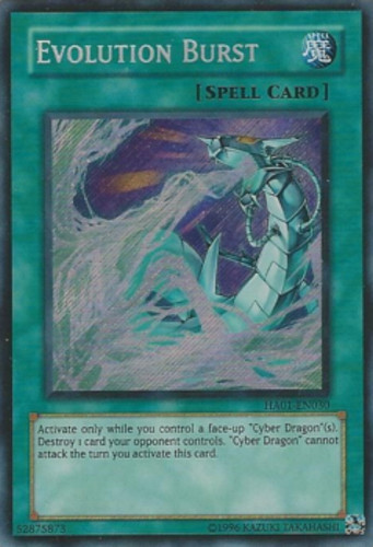 Evolution Burst HA01-EN030 Secret Rare Unlimited N/Mint YUGIOH Card | eBay