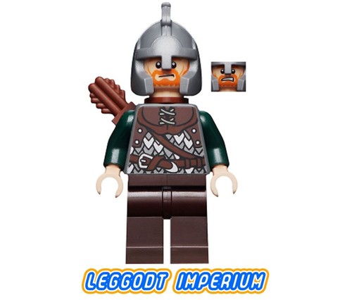 LEGO Rohan Soldier - Lord of the Rings Hobbit minifigure lor009 FREE ...
