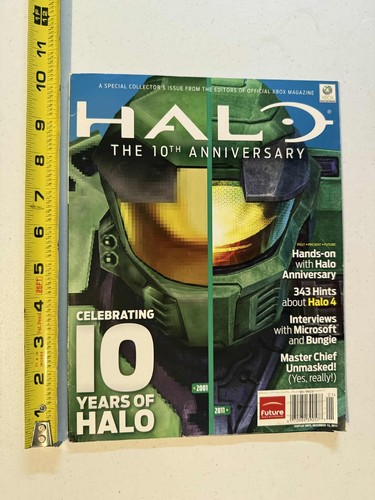 Official Xbox Magazine - Celebrating 10 Years of Halo - Dec 2011 | eBay